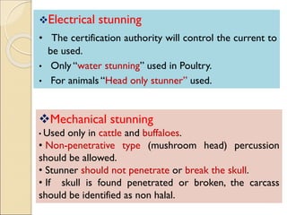 Method of Slaughter. (Humane Slaughter,Jewish,hindu,halal) | PDF
