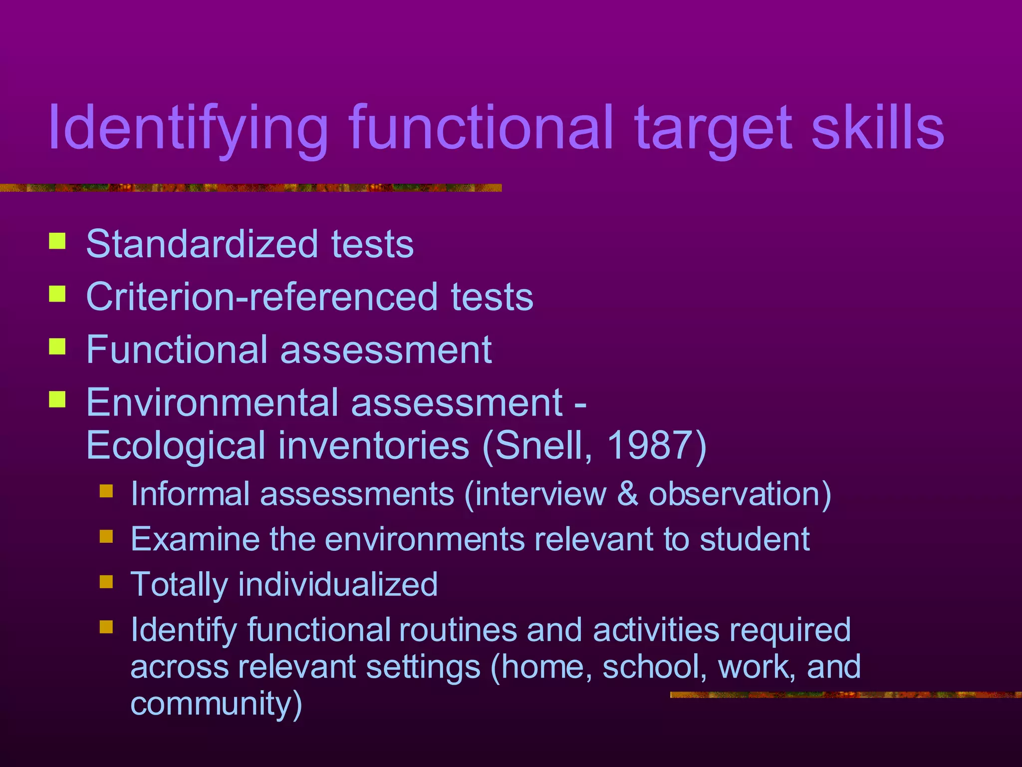 Autism: Methods Of Teaching | PPT