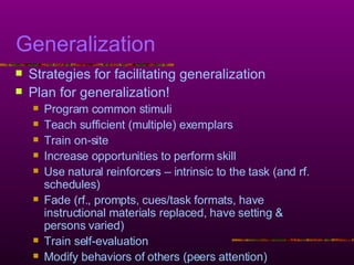 Autism: Methods Of Teaching | PPT