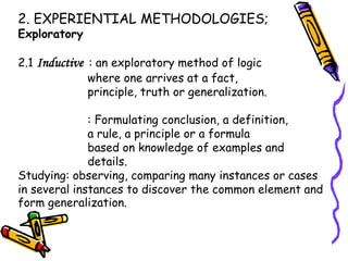 METHODS OF TEACHING INPUT AND PRESENTATION | PPT