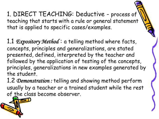 METHODS OF TEACHING INPUT AND PRESENTATION | PPT