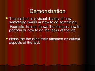 Methods of-training-and-development | PPT