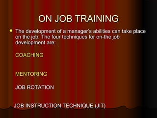Methods of-training-and-development | PPT