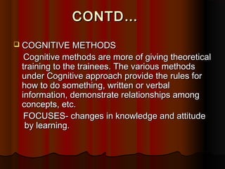 Methods of-training-and-development | PPT