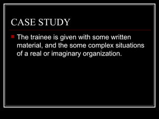 Methods Of Training And Development | PPT