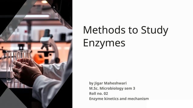 Methods-to-Study-Enzymes_enzymekinerics. | PPT