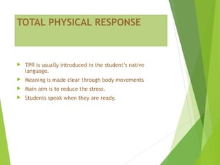 English Language Teaching Methods | PPT