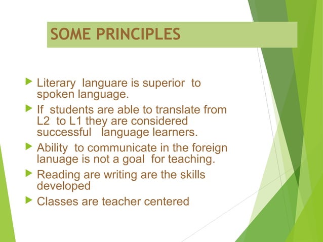 English Language Teaching Methods | PPT | Education