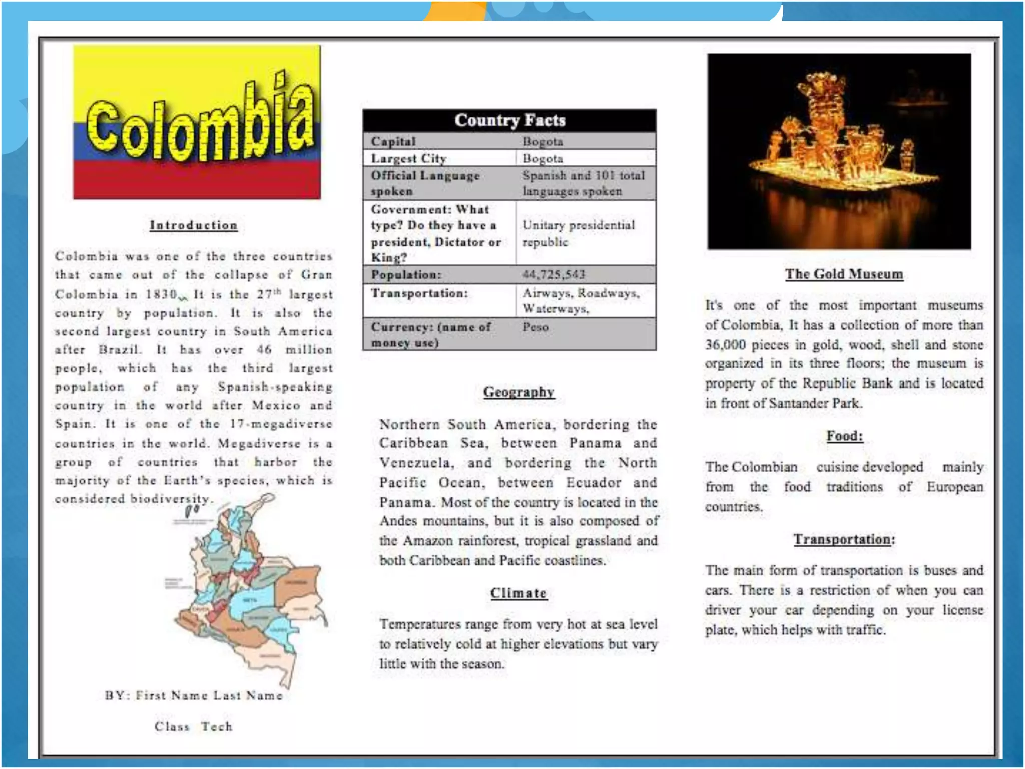 Review Lesson on Brochure | PPTX