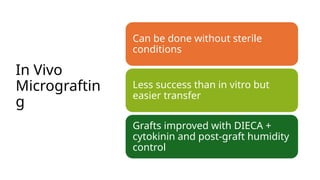 Methods 4 Formation of Storage organs and micrografting.pptx
