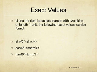 Methods8 trigonometric functions | PPTX