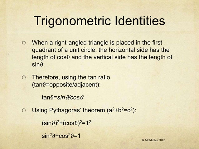 Methods8 trigonometric functions | PPTX