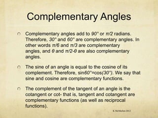 Methods8 trigonometric functions | PPTX