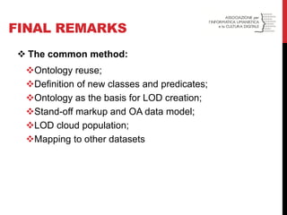 Methods and experiences in cultural heritage enhancement | PDF