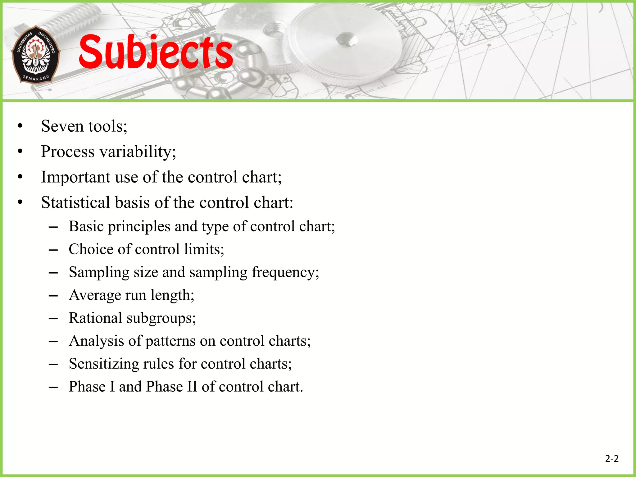 Methods and Philosophy of SPC | PDF
