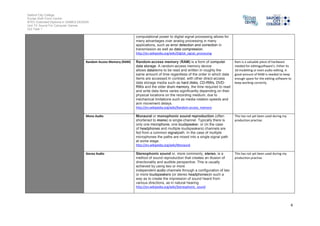 Methods and principles of sound design and production | DOCX