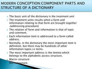 Methods and steps of creating electronic dictionary | PPTX