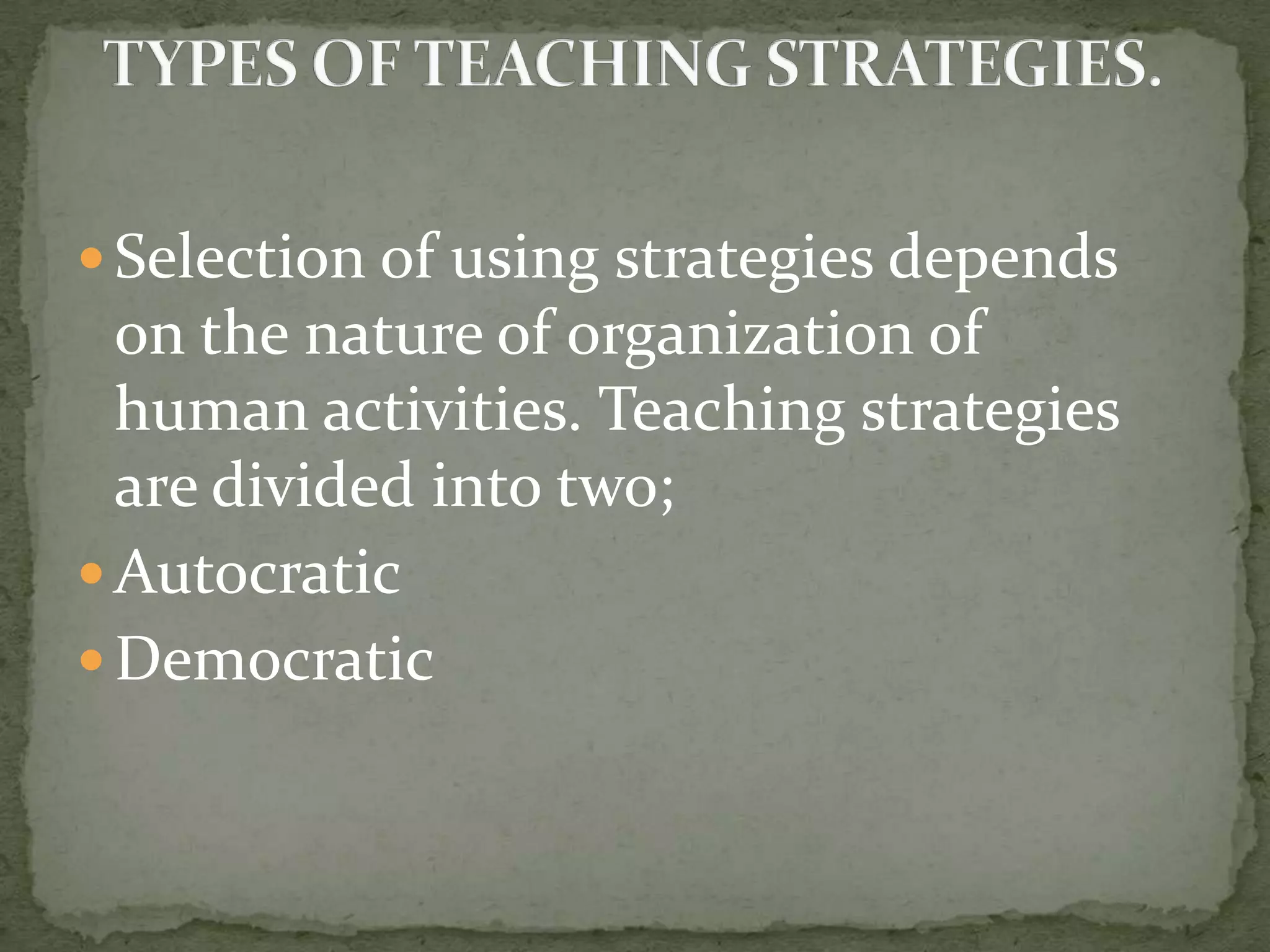 Methods and strategies of teaching- jerin | PPTX