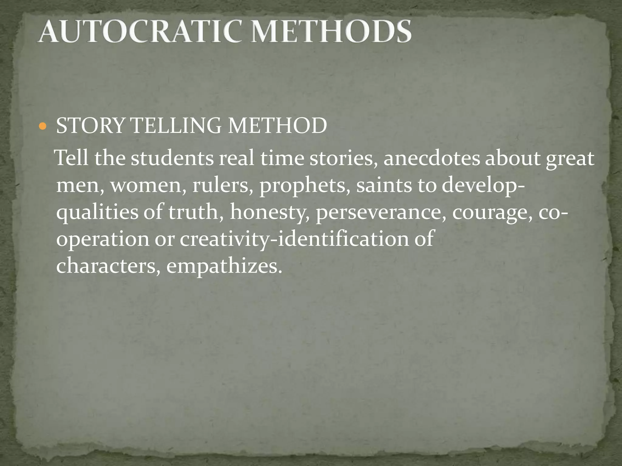 Methods and strategies of teaching | PPTX