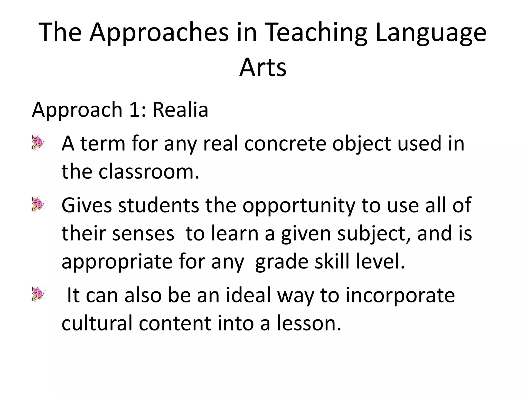 Methods and strategies in teaching language arts | PPTX
