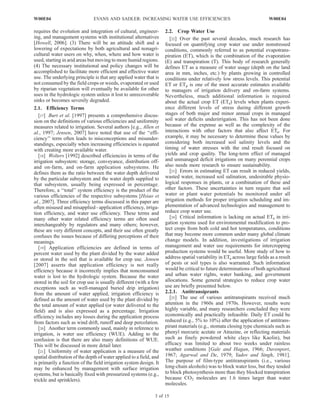 Methods and technologies to improve efficiency of water use | PDF