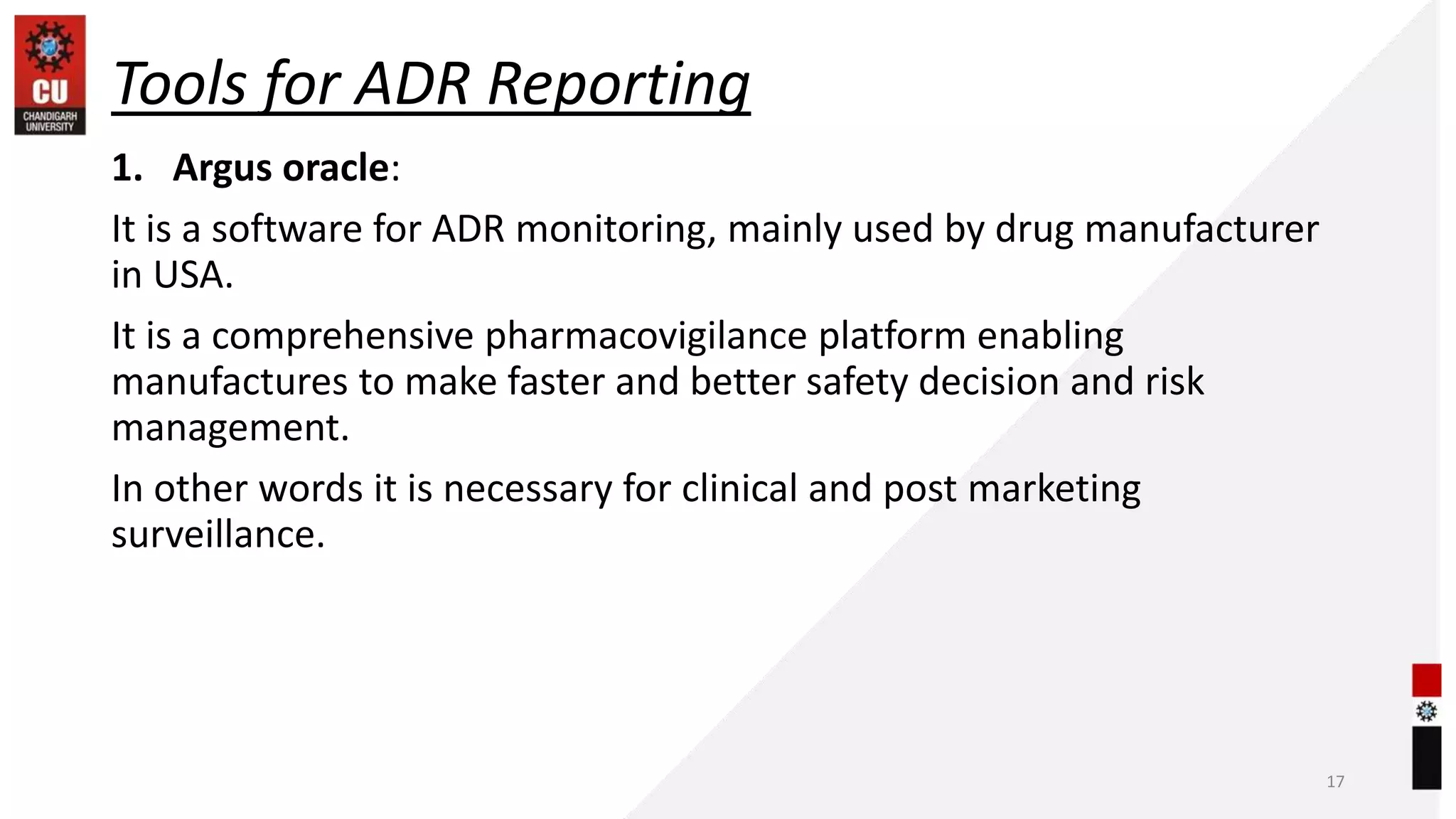 Methods and Tools for ADR Reporting.pptx