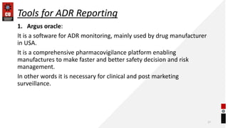 Methods and Tools for ADR Reporting.pptx