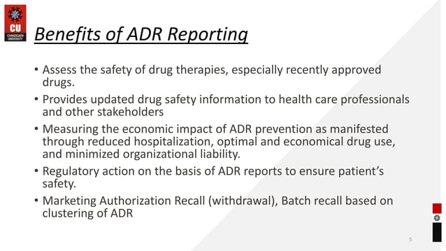 Methods and Tools for ADR Reporting.pptx | Pharmaceutical Industry ...