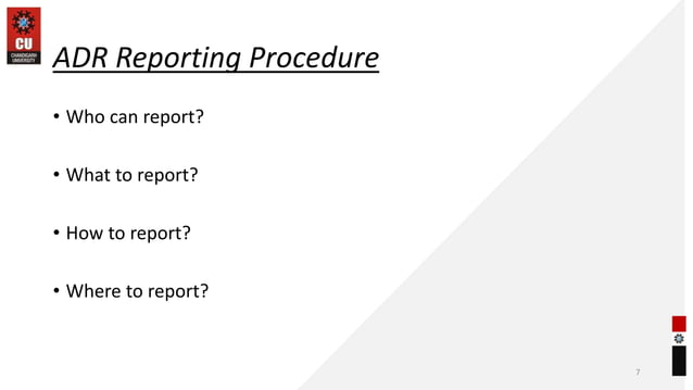 Methods and Tools for ADR Reporting.pptx | Pharmaceutical Industry ...