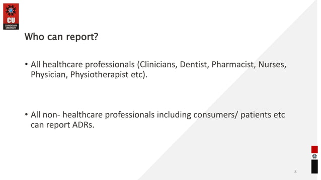 Methods and Tools for ADR Reporting.pptx | Pharmaceutical Industry ...