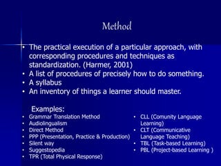 Methods & approaches ubo | PPT