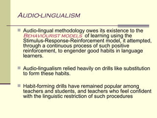 Methods approaches 1 | PPT