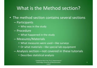 Method Section | PDF