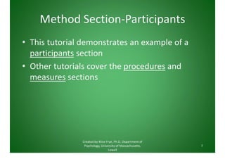 Method Section | PDF
