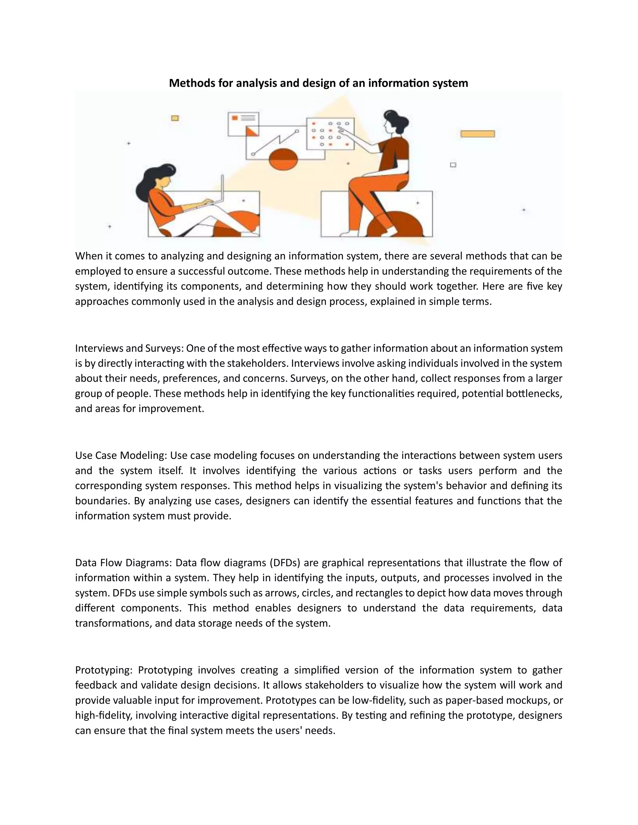 Methods for analysis and design of an information system.pdf