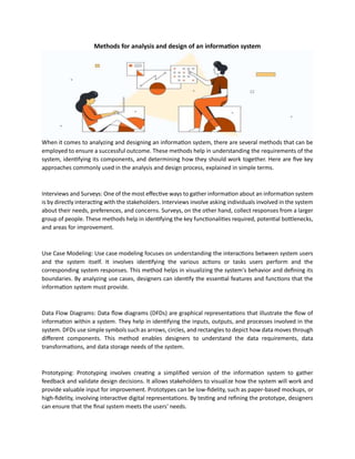 Methods for analysis and design of an information system.pdf