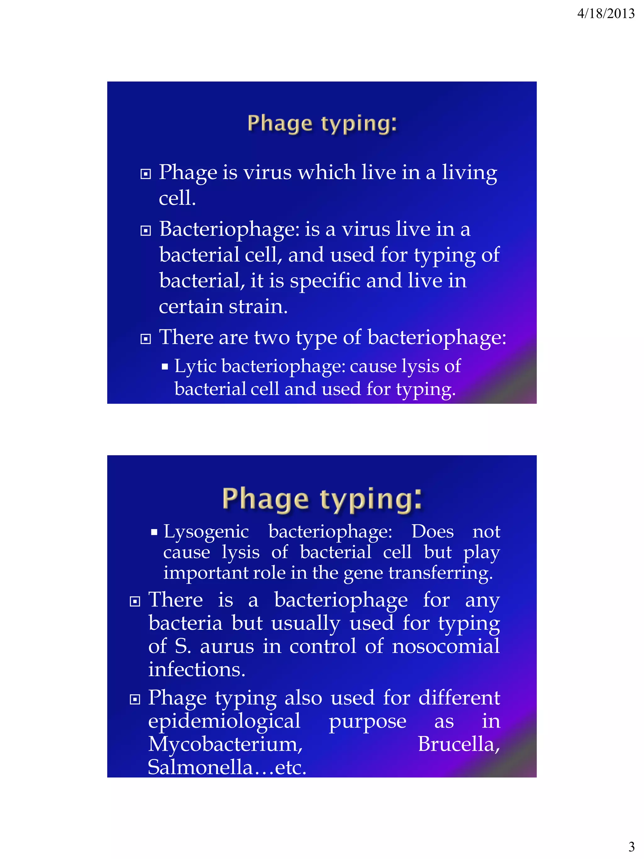 Methods For Bacterial Typing Pdf
