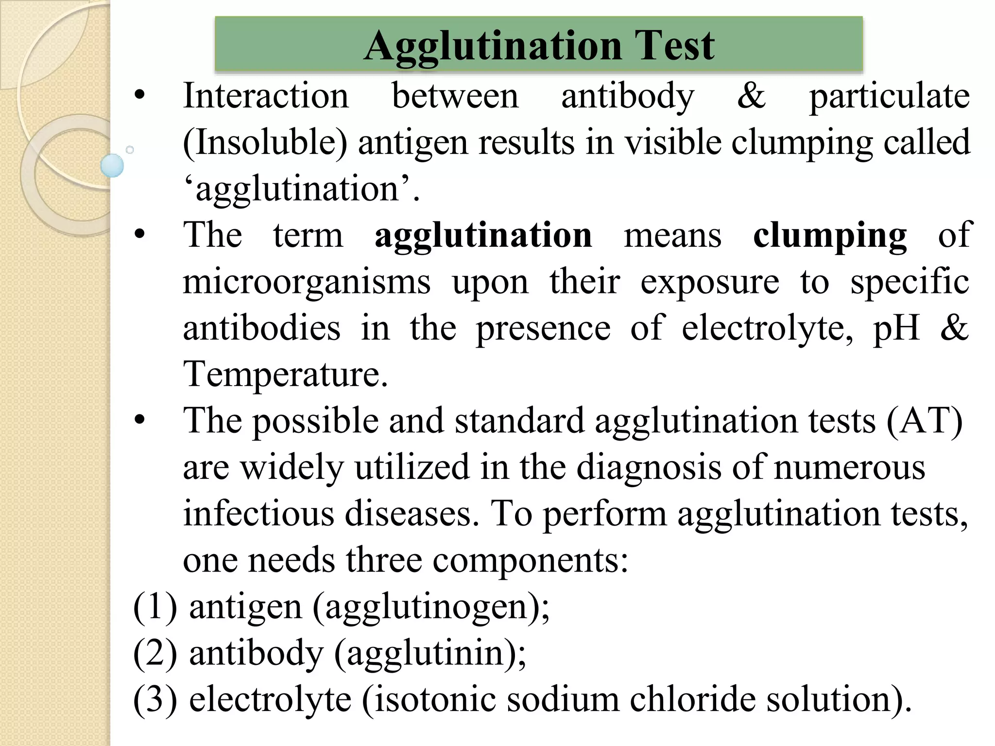 Methods for detecting antigens and antibodies | PPTX