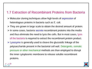 Methods for extraction of proteins | PPT