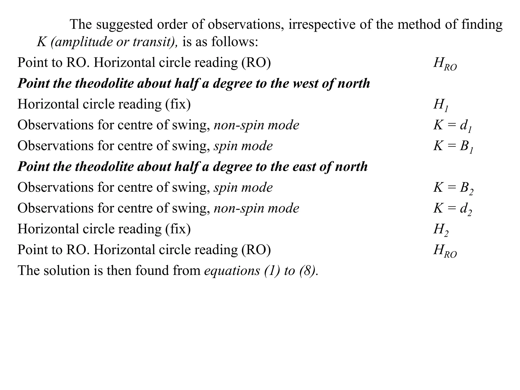 Methods for gyrotheodolite | PPTX