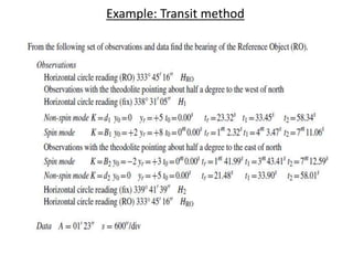 Methods for gyrotheodolite | PPTX
