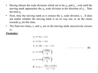 Methods for gyrotheodolite | PPTX