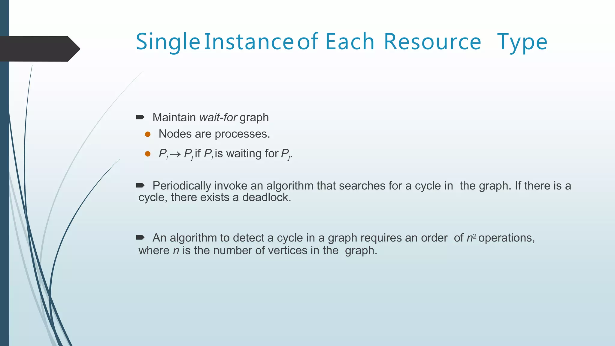 Methods for handling deadlock | PPTX