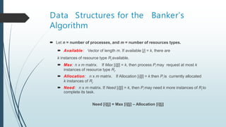 Methods for handling deadlock | PPTX