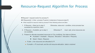 Methods for handling deadlock | PPTX
