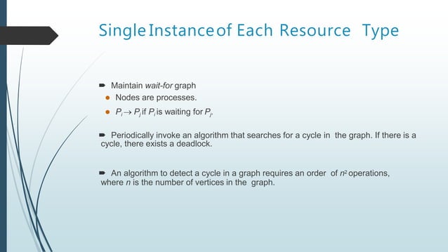 Methods for handling deadlock | PPTX | Operating Systems | Computer ...