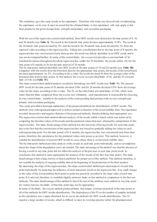 Methods for identifying oot | DOCX | Science