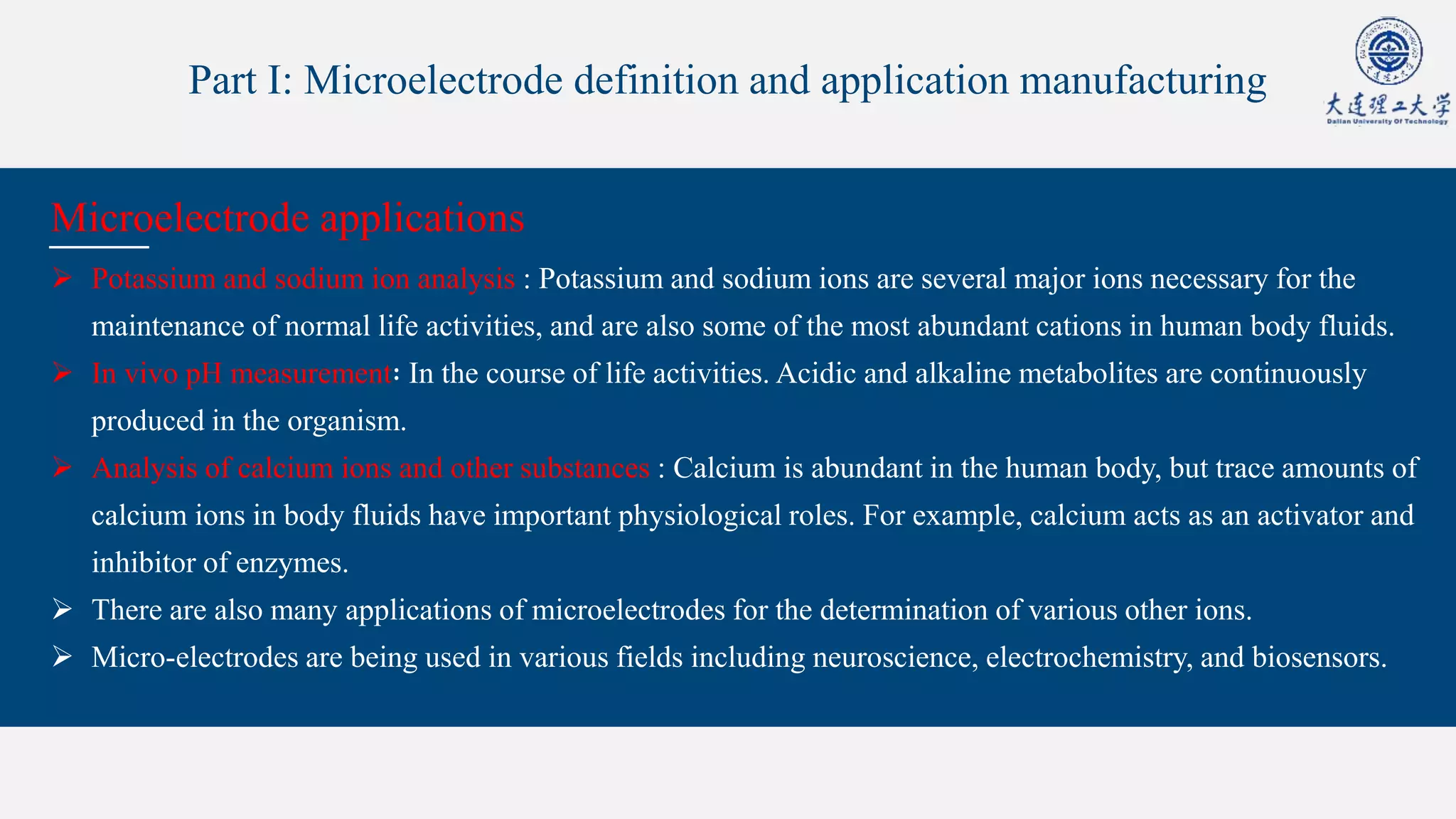 Methods for improving the sensitivity of microelectrodes.pptx