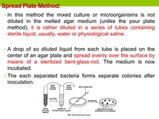 Methods for isolation of pure culture | PPTX