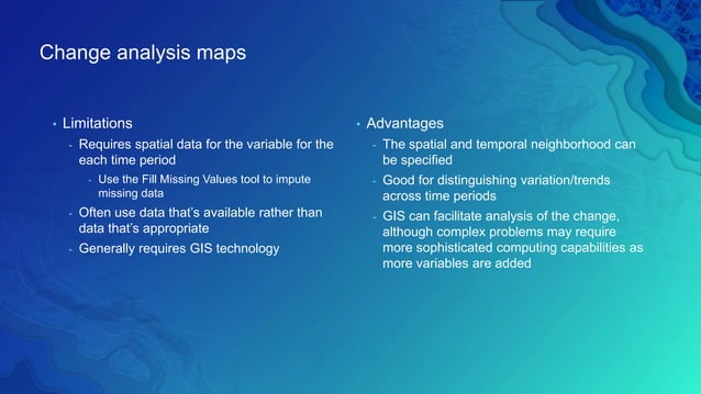 Methods for Mapping Temporal Data | PPT
